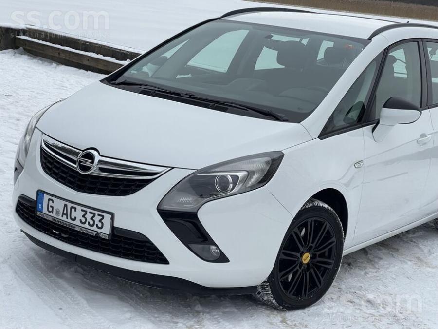 Balts Opel Zafira 2013 Jūrmala, ar dzinēja tilpumu 2.00 L un nobraukumu 0 tūkst. km par 5450 €, foto 17 vietnē AUTOMOTO.COM.LV