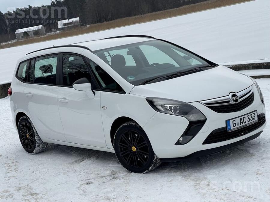 Balts Opel Zafira 2013 Jūrmala, ar dzinēja tilpumu 2.00 L un nobraukumu 0 tūkst. km par 5450 €, foto 18 vietnē AUTOMOTO.COM.LV