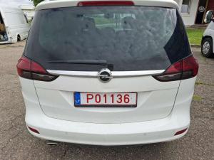 Balts Opel Zafira 2013 Alīta, ar dzinēja tilpumu 2.00 L un nobraukumu 250 tūkst. km par 4400 €, foto 7 vietnē AUTOMOTO.COM.LV