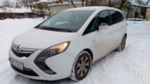 Белый Опель Зафира 2014 в Рига, объемом двигателя 2.00 л и пробегом 361 тыс. км за 2600 €, фото 5 на AUTOMOTO.COM.LV