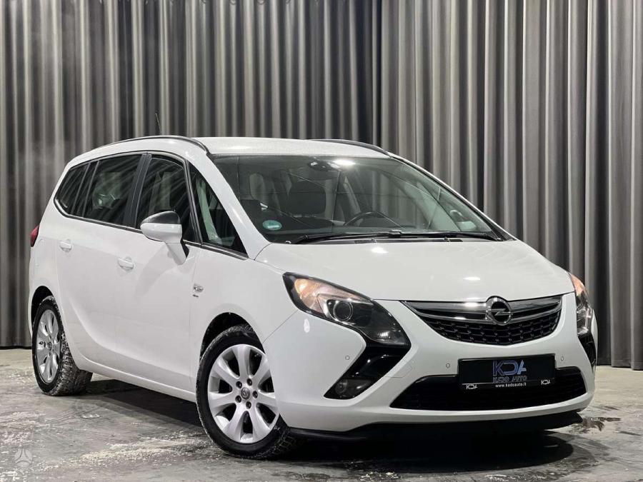 Balts Opel Zafira 2016 Marijampole, ar dzinēja tilpumu 1.96 L un nobraukumu 134 tūkst. km par 7850 €, foto 1 vietnē AUTOMOTO.COM.LV