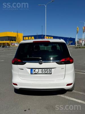 Белый Опель Зафира 2016 в Рига, объемом двигателя 1.60 л и пробегом 175 тыс. км за 7000 €, фото 6 на AUTOMOTO.COM.LV