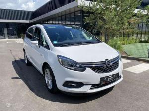 White Opel Zafira 2018 in Kaunas, with an engine capacity of 1.60 L and mileage of 2 thousand km for 8250 €, photo 7 on AUTOMOTO.COM.LV