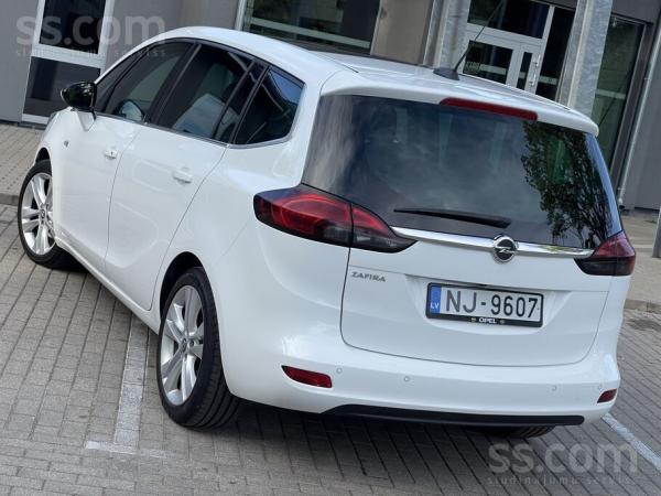Balts Opel Zafira 2019 Jūrmala, ar dzinēja tilpumu 1.60 L un nobraukumu 0 tūkst. km par 10450 €, foto 5 vietnē AUTOMOTO.COM.LV
