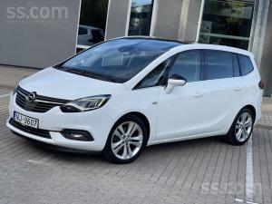 White Opel Zafira 2019 in Jurmala, with an engine capacity of 1.60 L and mileage of 0 thousand km for 10450 €, photo 14 on AUTOMOTO.COM.LV