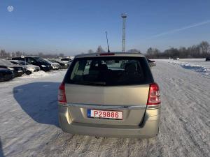 Yellow Opel Zafira 2009 in Marijampole, with an engine capacity of 1.91 L and mileage of 263 thousand km for 3100 €, photo 5 on AUTOMOTO.COM.LV