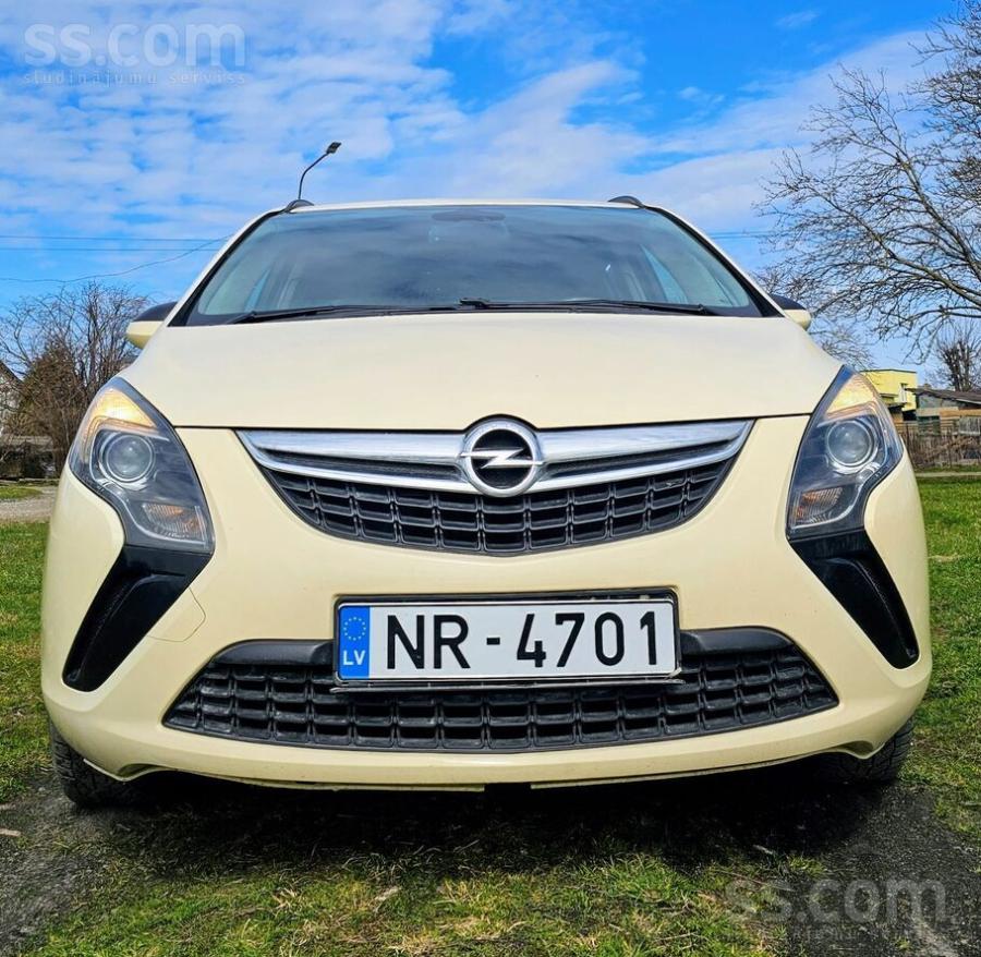 Dzeltens Opel Zafira 2013 Liepāja, ar dzinēja tilpumu 2.00 L un nobraukumu 268 tūkst. km par 3400 €, foto 4 vietnē AUTOMOTO.COM.LV