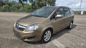 Yellow Opel Zafira 2013 in Marijampole, with an engine capacity of 1.69 L and mileage of 248 thousand km for 2350 €, photo 3 on AUTOMOTO.COM.LV