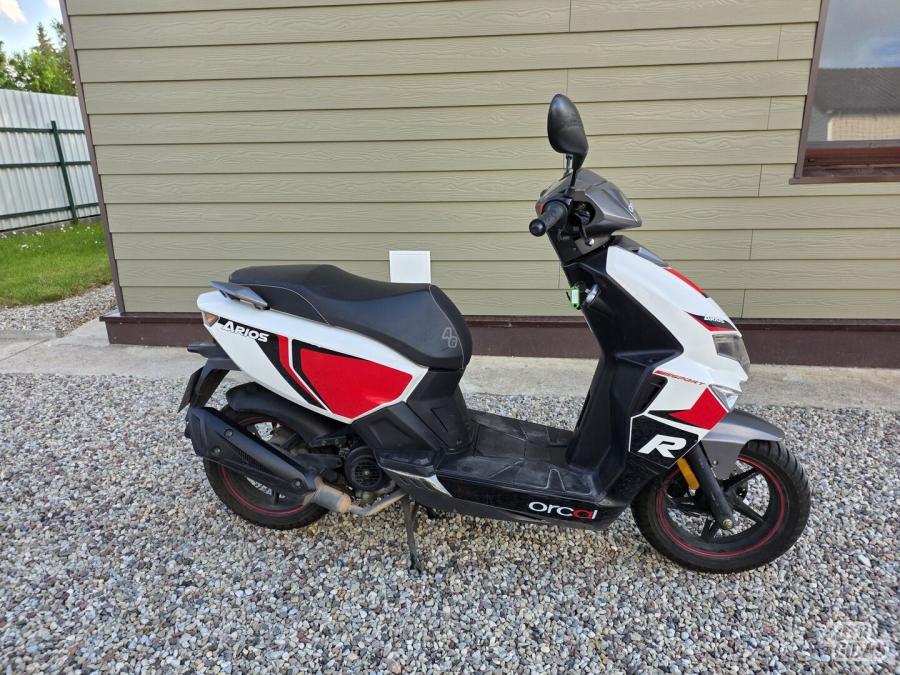 White Orcal Firefox 2021 in Pasvalys, with an engine capacity of 0.05 L and mileage of 12 thousand km for 899 €, photo 8 on AUTOMOTO.COM.LV