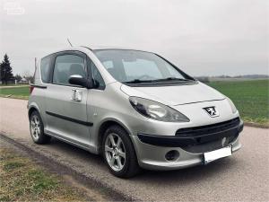 Pelēks Peugeot 1007 2005 Marijampole, ar dzinēja tilpumu 1.40 L un nobraukumu 164 tūkst. km par 750 €, foto 2 vietnē AUTOMOTO.COM.LV