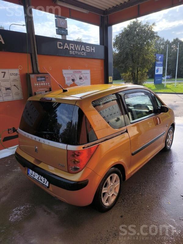 Oranžs Peugeot 1007 2006 Rīga, ar dzinēja tilpumu 1.30 L un nobraukumu 228 tūkst. km par 1500 €, foto 5 vietnē AUTOMOTO.COM.LV