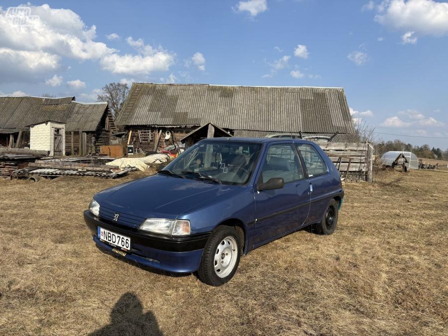 Zils Peugeot 106 1994 Varėna, ar dzinēja tilpumu 1.10 L un nobraukumu 231 tūkst. km par 350 €, foto 1 vietnē AUTOMOTO.COM.LV
