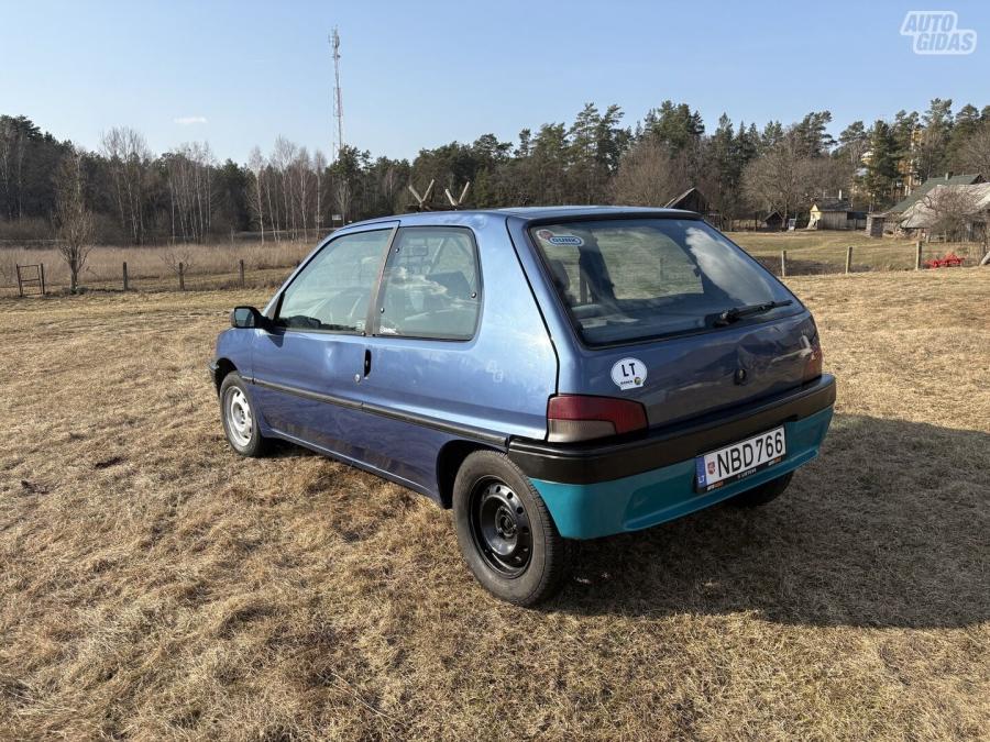 Zils Peugeot 106 1994 Varėna, ar dzinēja tilpumu 1.10 L un nobraukumu 231 tūkst. km par 350 €, foto 5 vietnē AUTOMOTO.COM.LV