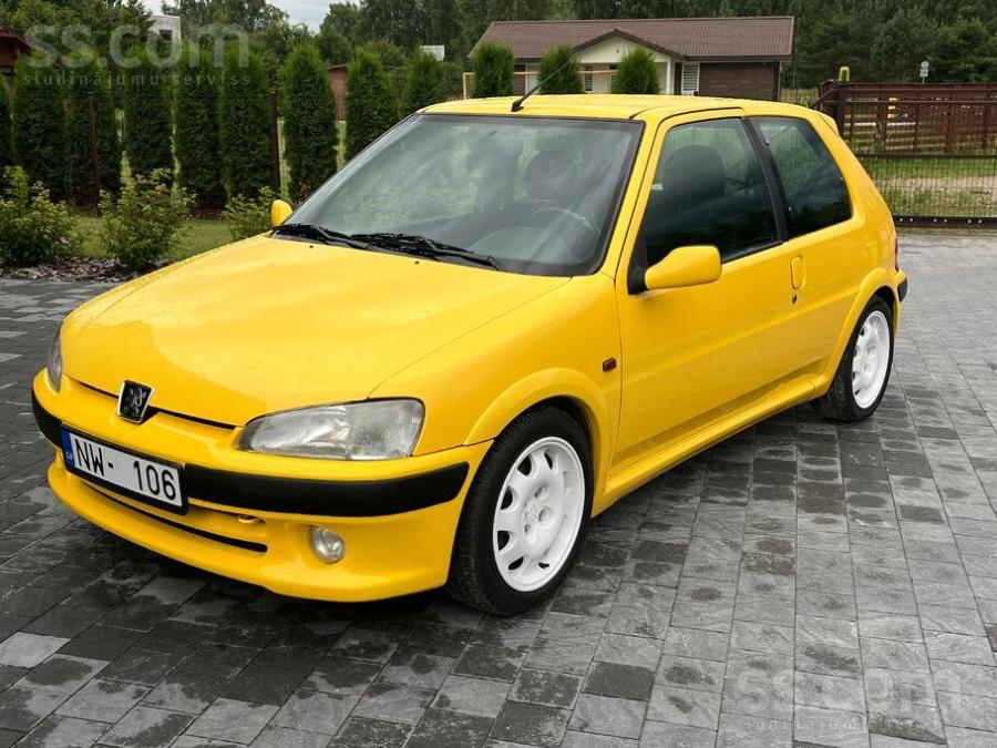 Dzeltens Peugeot 106 2003 Jelgava, ar dzinēja tilpumu 1.40 L un nobraukumu 246 tūkst. km par 4900 €, foto 3 vietnē AUTOMOTO.COM.LV