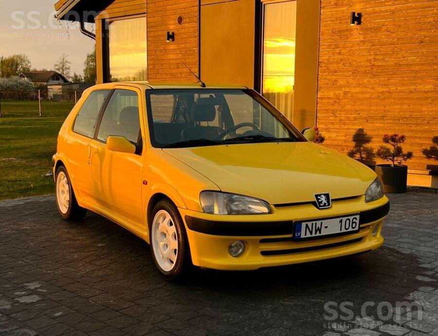 Dzeltens Peugeot 106 2003 Jelgava, ar dzinēja tilpumu 1.40 L un nobraukumu 246 tūkst. km par 4900 €, foto 9 vietnē AUTOMOTO.COM.LV