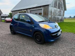 Blue Peugeot 107 2008 in Kaunas, with an engine capacity of 1.00 L and mileage of 152 thousand km for 800 €, photo  on AUTOMOTO.COM.LV