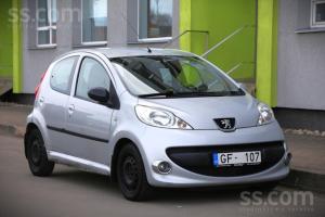 Pelēks Peugeot 107 2006 Rīga, ar dzinēja tilpumu 1.00 L un nobraukumu 259 tūkst. km par 1095 €, foto 5 vietnē AUTOMOTO.COM.LV