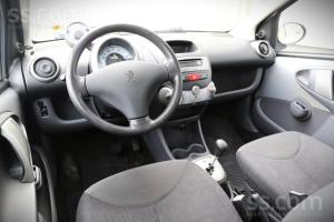 Pelēks Peugeot 107 2006 Rīga, ar dzinēja tilpumu 1.00 L un nobraukumu 259 tūkst. km par 1095 €, foto 8 vietnē AUTOMOTO.COM.LV