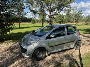 Grey Peugeot 107 2006 in Riga, with an engine capacity of 1.00 L and mileage of 259 thousand km for 650 €, photo 1 on AUTOMOTO.COM.LV