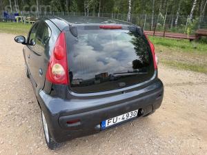 Pelēks Peugeot 107 2008 Rīga, ar dzinēja tilpumu 1.00 L un nobraukumu 150 tūkst. km par 950 €, foto 7 vietnē AUTOMOTO.COM.LV