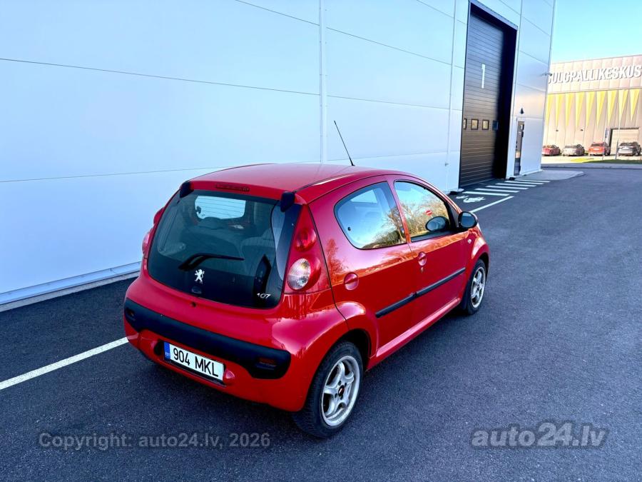 Peugeot 107 2007 in Tallinn, with an engine capacity of 1.00 L and mileage of 198 thousand km for 1699 €, photo 5 on AUTOMOTO.COM.LV