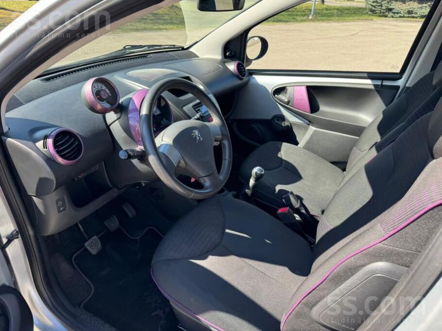 Peugeot 107 2013 Rīga, ar dzinēja tilpumu 1.00 L un nobraukumu 0 tūkst. km par 2999 €, foto 10 vietnē AUTOMOTO.COM.LV
