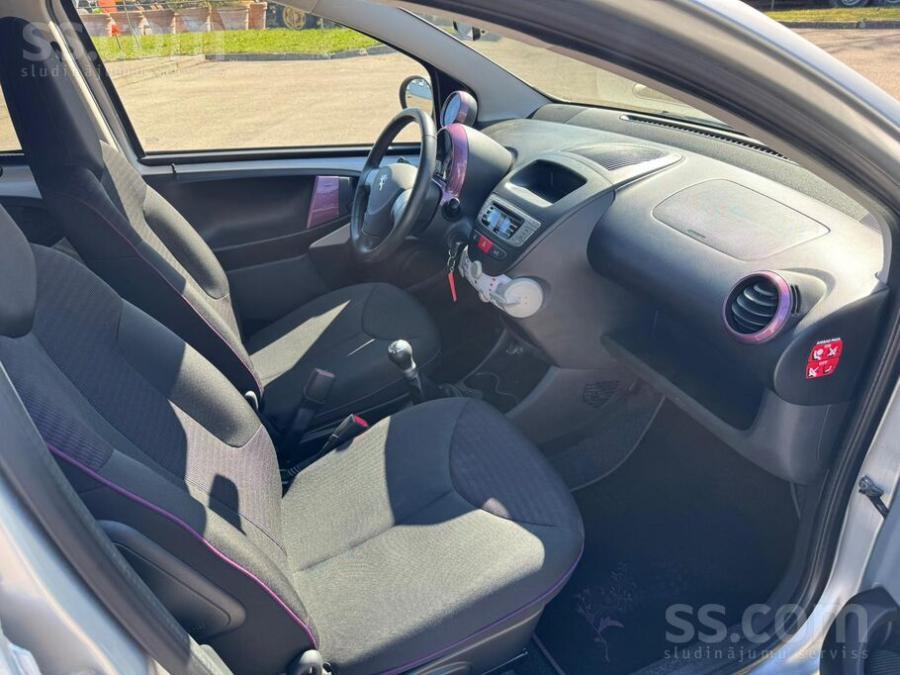 Peugeot 107 2013 Rīga, ar dzinēja tilpumu 1.00 L un nobraukumu 0 tūkst. km par 2999 €, foto 20 vietnē AUTOMOTO.COM.LV