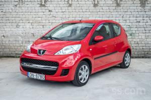 Sarkans Peugeot 107 2010 Liepāja, ar dzinēja tilpumu 1.00 L un nobraukumu 68 tūkst. km par 2700 €, foto 4 vietnē AUTOMOTO.COM.LV