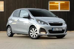 Grey Peugeot 108 2016 in Jelgava, with an engine capacity of 1.00 L and mileage of 39 thousand km for 3900 €, photo 3 on AUTOMOTO.COM.LV