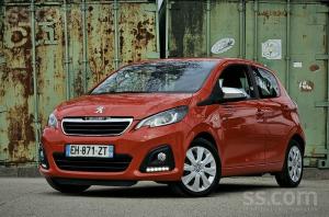 Sarkans Peugeot 108 2016 Jelgava, ar dzinēja tilpumu 1.20 L un nobraukumu 135 tūkst. km par 5290 €, foto 3 vietnē AUTOMOTO.COM.LV