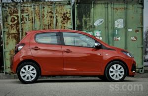 Sarkans Peugeot 108 2016 Jelgava, ar dzinēja tilpumu 1.20 L un nobraukumu 135 tūkst. km par 5290 €, foto 4 vietnē AUTOMOTO.COM.LV