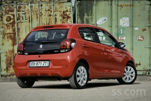 Sarkans Peugeot 108 2016 Jelgava, ar dzinēja tilpumu 1.20 L un nobraukumu 135 tūkst. km par 5290 €, foto 8 vietnē AUTOMOTO.COM.LV