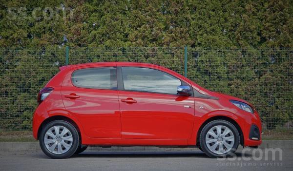 Sarkans Peugeot 108 2016 Jelgava, ar dzinēja tilpumu 1.20 L un nobraukumu 135 tūkst. km par 4900 €, foto 4 vietnē AUTOMOTO.COM.LV