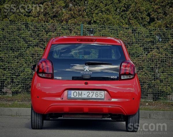 Sarkans Peugeot 108 2016 Jelgava, ar dzinēja tilpumu 1.20 L un nobraukumu 135 tūkst. km par 4900 €, foto 7 vietnē AUTOMOTO.COM.LV