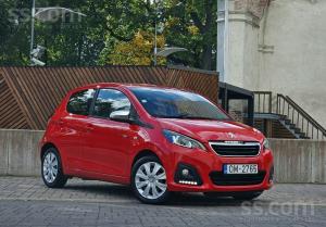 Red Peugeot 108 2016 in Jelgava, with an engine capacity of 1.20 L and mileage of 135 thousand km for 4000 €, photo 3 on AUTOMOTO.COM.LV