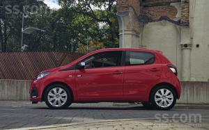 Red Peugeot 108 2016 in Jelgava, with an engine capacity of 1.20 L and mileage of 135 thousand km for 4000 €, photo 5 on AUTOMOTO.COM.LV