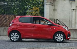 Red Peugeot 108 2016 in Jelgava, with an engine capacity of 1.20 L and mileage of 135 thousand km for 4000 €, photo 6 on AUTOMOTO.COM.LV