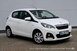 Balts Peugeot 108 2015 Kretinga, ar dzinēja tilpumu 1.00 L un nobraukumu 259 tūkst. km par 3399 €, foto  vietnē AUTOMOTO.COM.LV
