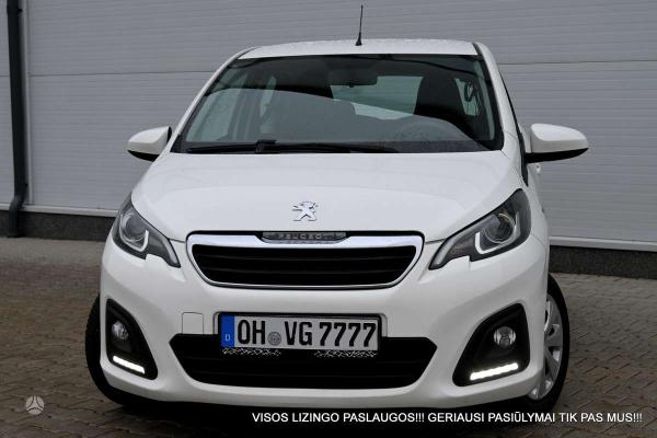 Balts Peugeot 108 2015 Kretinga, ar dzinēja tilpumu 1.00 L un nobraukumu 259 tūkst. km par 3399 €, foto 3 vietnē AUTOMOTO.COM.LV