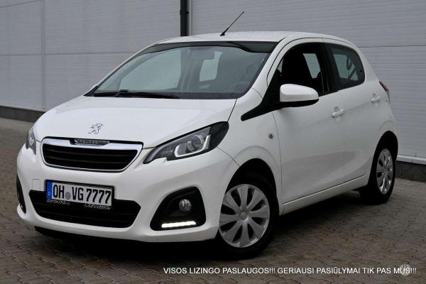 Balts Peugeot 108 2015 Kretinga, ar dzinēja tilpumu 1.00 L un nobraukumu 259 tūkst. km par 3399 €, foto 4 vietnē AUTOMOTO.COM.LV