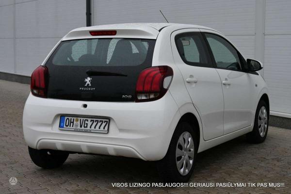 Balts Peugeot 108 2015 Kretinga, ar dzinēja tilpumu 1.00 L un nobraukumu 259 tūkst. km par 3399 €, foto 8 vietnē AUTOMOTO.COM.LV