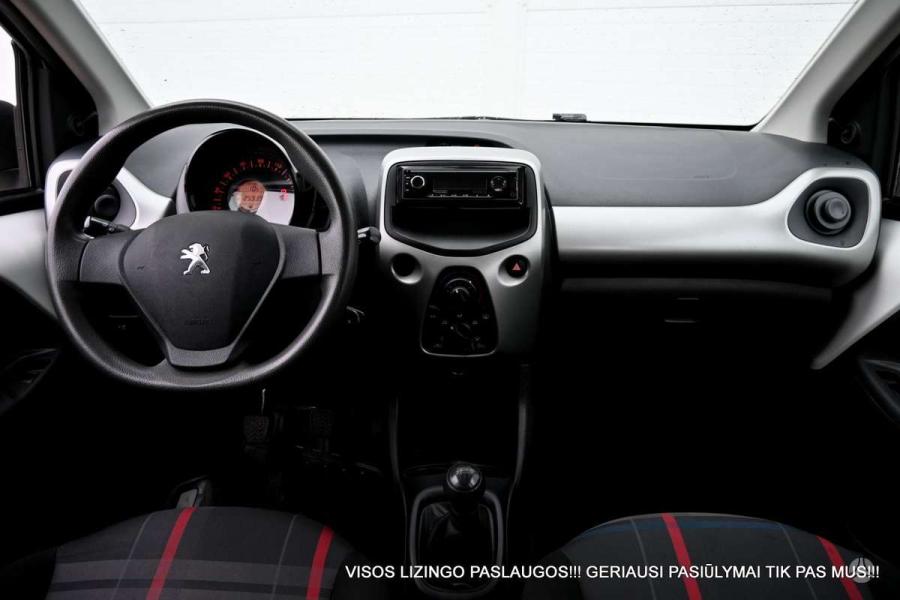 White Peugeot 108 2015 in Kretinga, with an engine capacity of 1.00 L and mileage of 259 thousand km for 3399 €, photo 25 on AUTOMOTO.COM.LV
