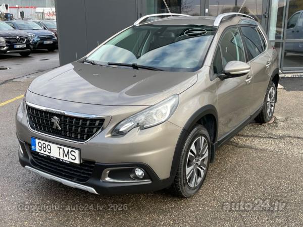 Beige Peugeot 2008 2017 in Tartu, with an engine capacity of 1.20 L and mileage of 86 thousand km for 9900 €, photo 1 on AUTOMOTO.COM.LV