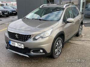 Beige Peugeot 2008 2017 in Tartu, with an engine capacity of 1.20 L and mileage of 86 thousand km for 9900 €, photo  on AUTOMOTO.COM.LV