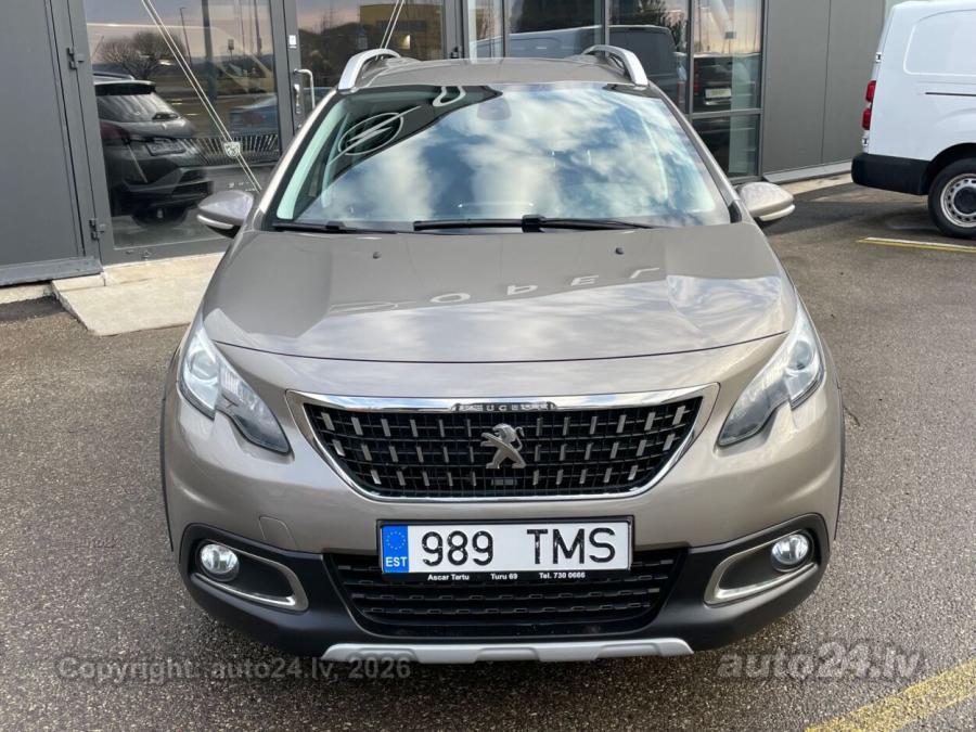 Beige Peugeot 2008 2017 in Tartu, with an engine capacity of 1.20 L and mileage of 86 thousand km for 9900 €, photo 3 on AUTOMOTO.COM.LV