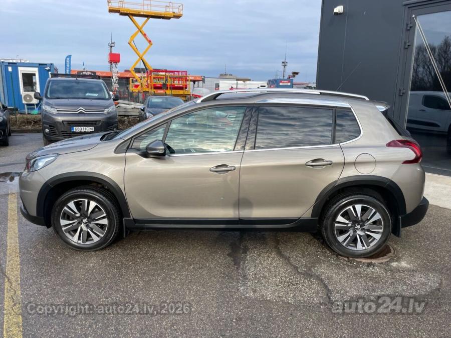 Beige Peugeot 2008 2017 in Tartu, with an engine capacity of 1.20 L and mileage of 86 thousand km for 9900 €, photo 6 on AUTOMOTO.COM.LV
