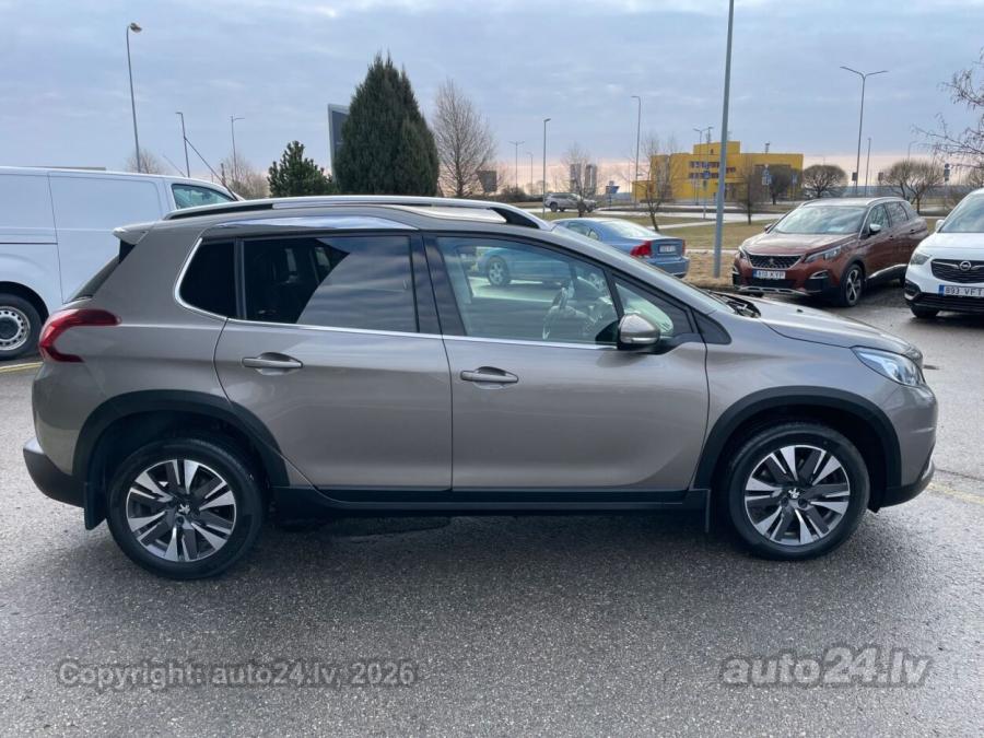 Beige Peugeot 2008 2017 in Tartu, with an engine capacity of 1.20 L and mileage of 86 thousand km for 9900 €, photo 8 on AUTOMOTO.COM.LV