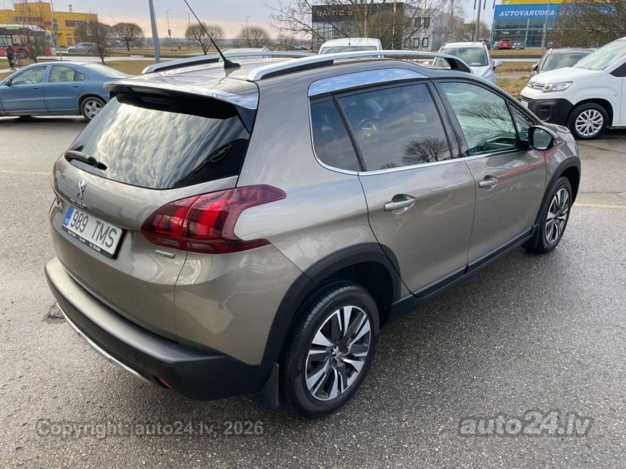 Beige Peugeot 2008 2017 in Tartu, with an engine capacity of 1.20 L and mileage of 86 thousand km for 9900 €, photo 9 on AUTOMOTO.COM.LV