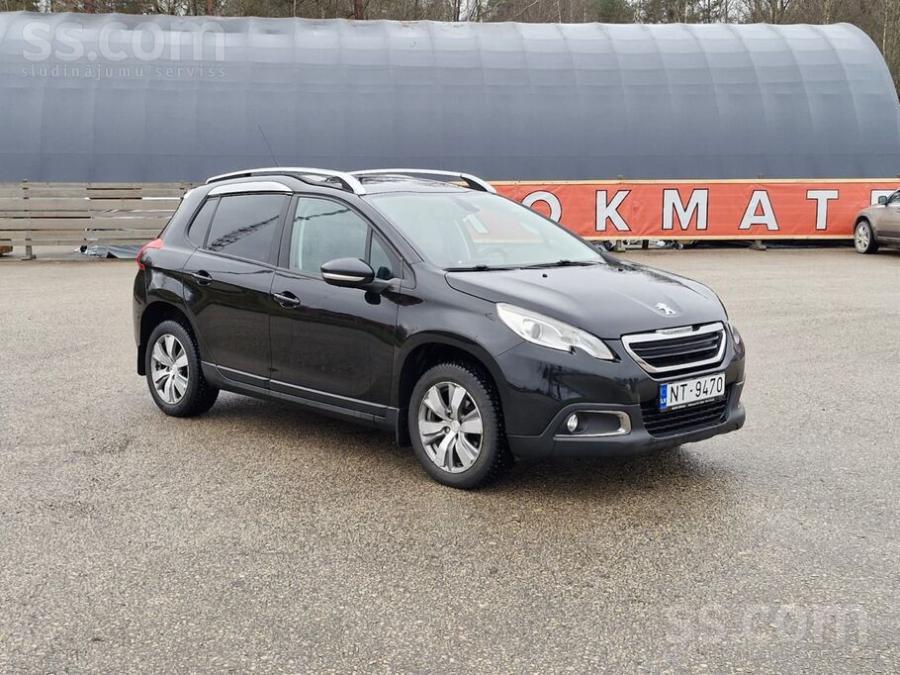 Melns Peugeot 2008 2013 Valmiera, ar dzinēja tilpumu 1.20 L un nobraukumu 195 tūkst. km par 5500 €, foto 2 vietnē AUTOMOTO.COM.LV