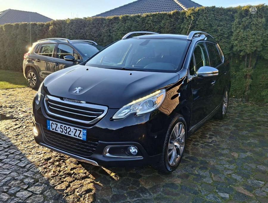 Black Peugeot 2008 2013 in Kaunas, with an engine capacity of 1.56 L and mileage of 196 thousand km for 5350 €, photo 20 on AUTOMOTO.COM.LV